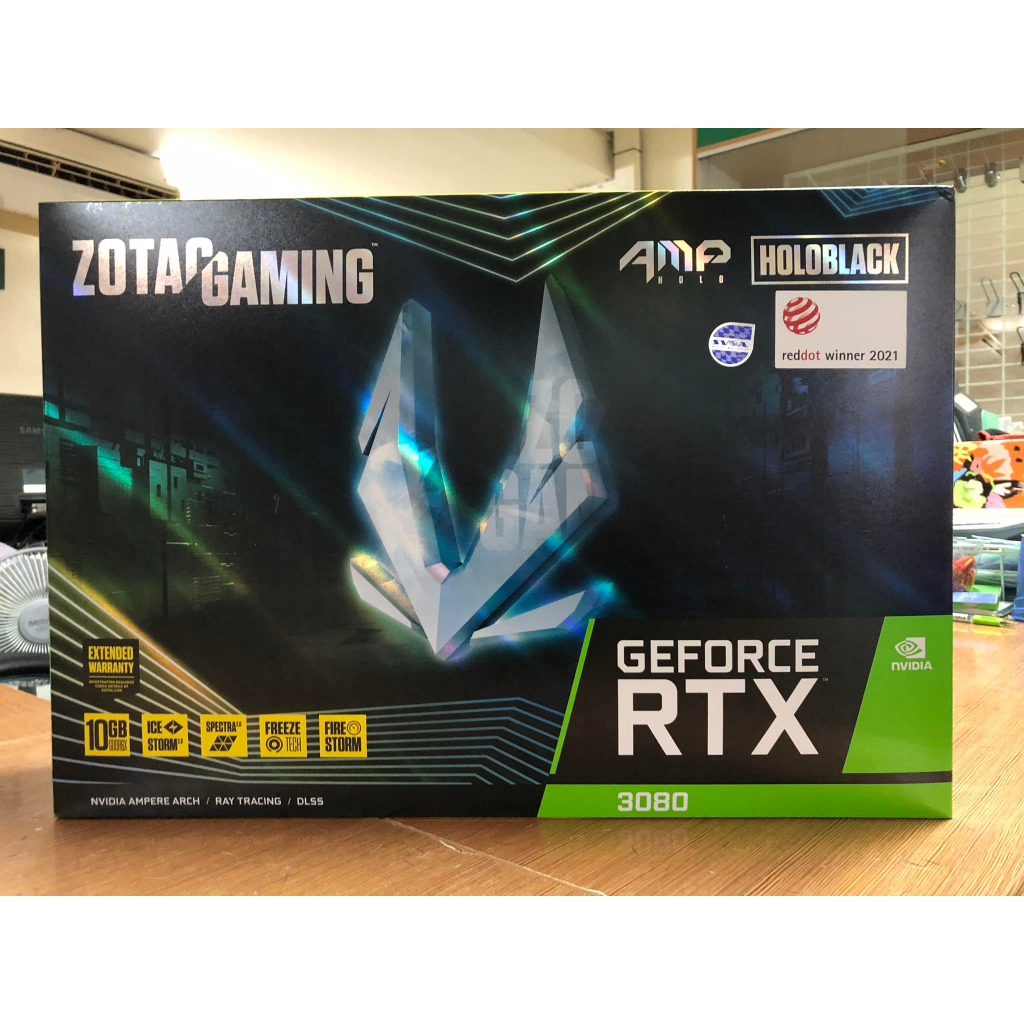 ZOTAC GAMING GeForce RTX 3080 AMP Holo LHR | Shopee Thailand