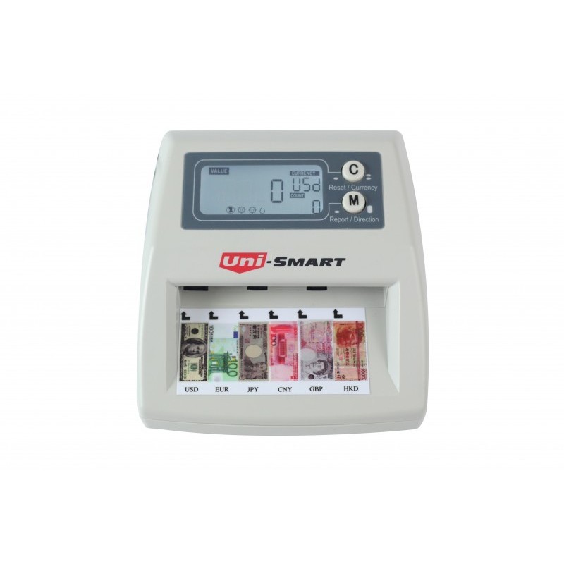 UNI-SMART US-8800 (6 สกุลเงิน) เครื่องตรวจธนบัตรอัตโนมัติ 4 ระบบ รับประกันศูนย์ | Shopee Thailand