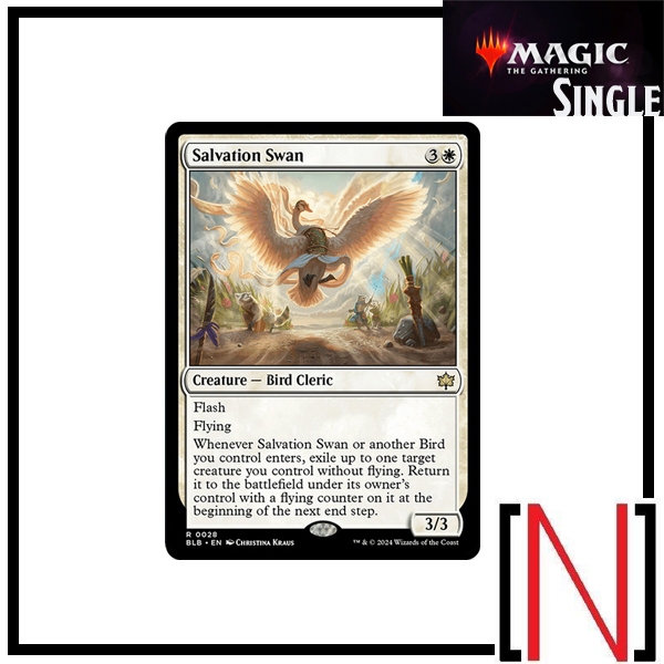 [MTG][Single][BLB] Salvation Swan ระดับ Rare [ภาษาอังกฤษ] | Shopee Thailand