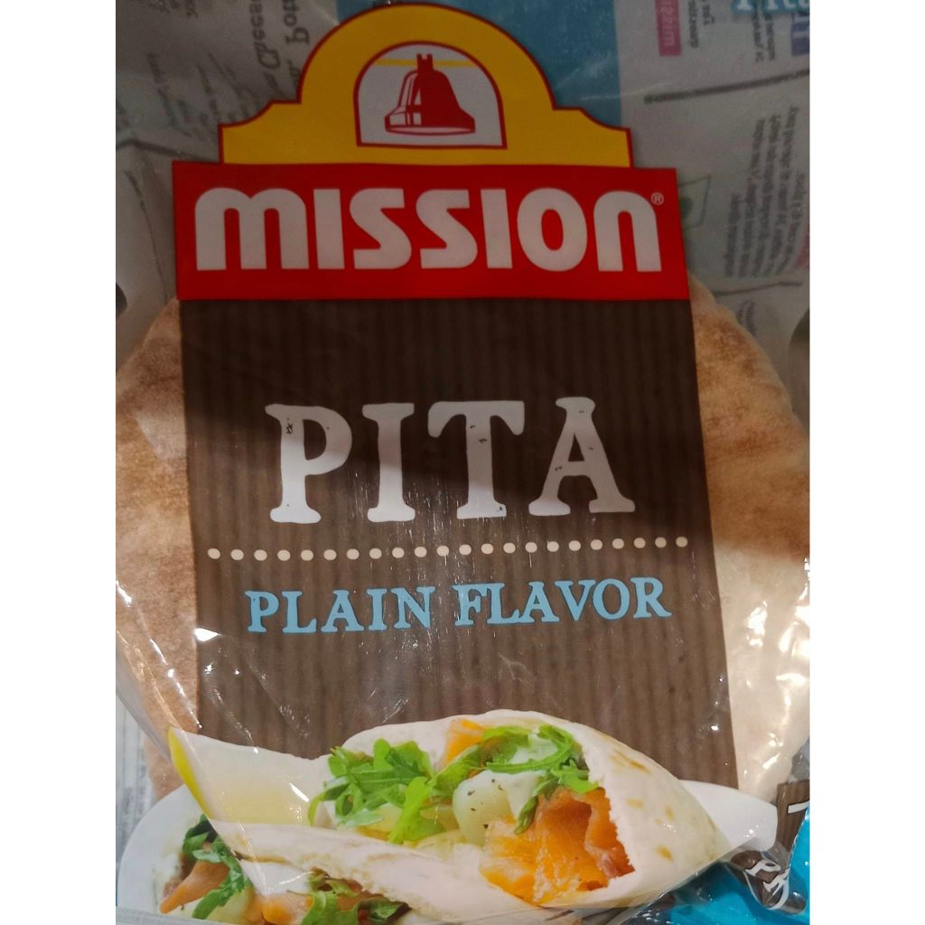 MISSION Premium Plain Pita Bread 400g | Shopee Thailand