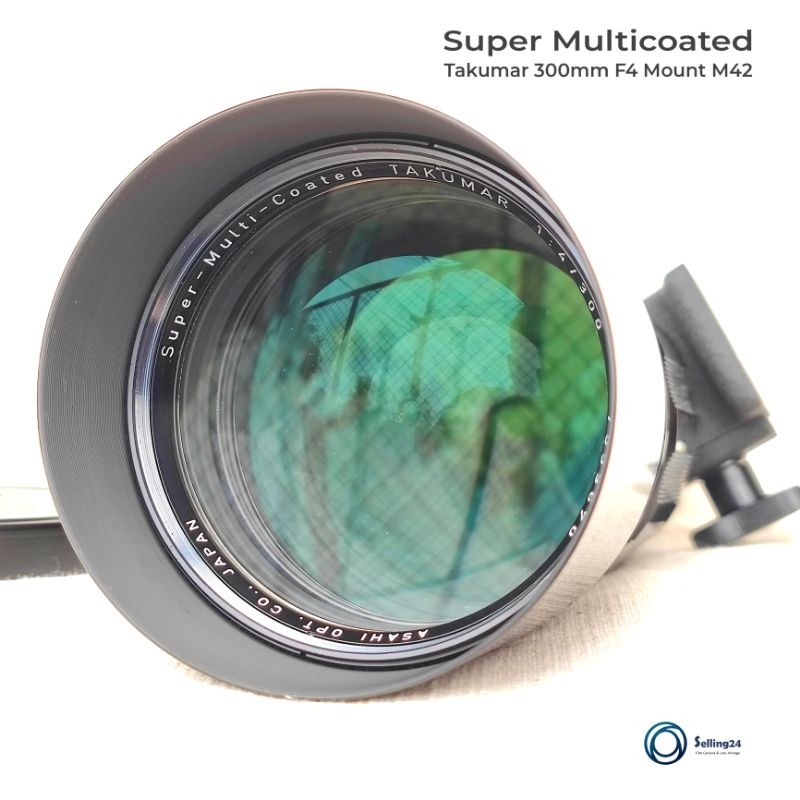เลนส์กล้อง Asahi Super Multi-Coated Takumar 300mm F4(22) Telephoto for ...