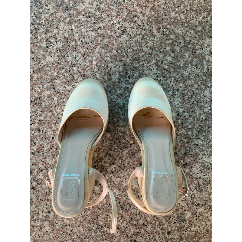 รองเท้าแต่งงาน รองเท้าส้นสูง แบรนด์ Farrent farent เบอร์40 | Shopee ...