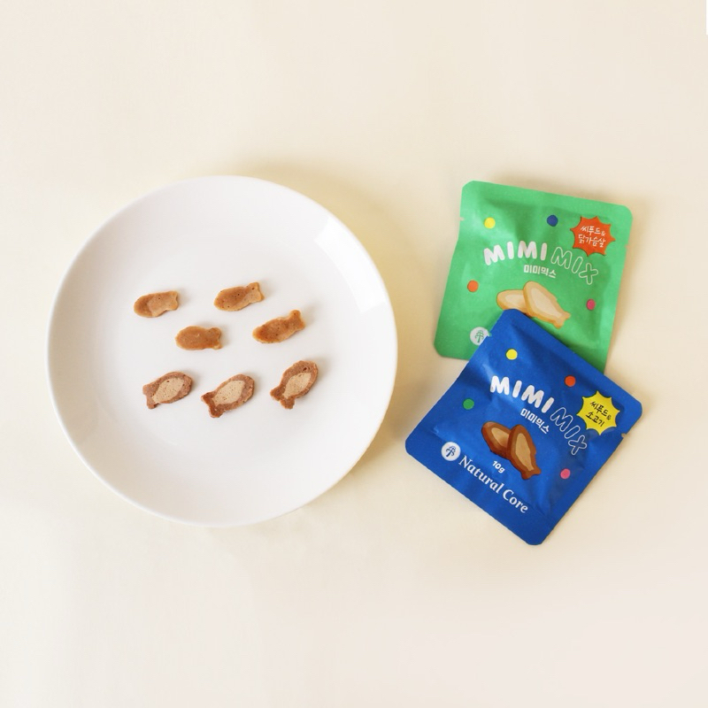 Natural Core MIMI MIX ขนมสุนัข ขนมแมว ออแกนิก ซีฟู๊ด Human grade แบบ ...