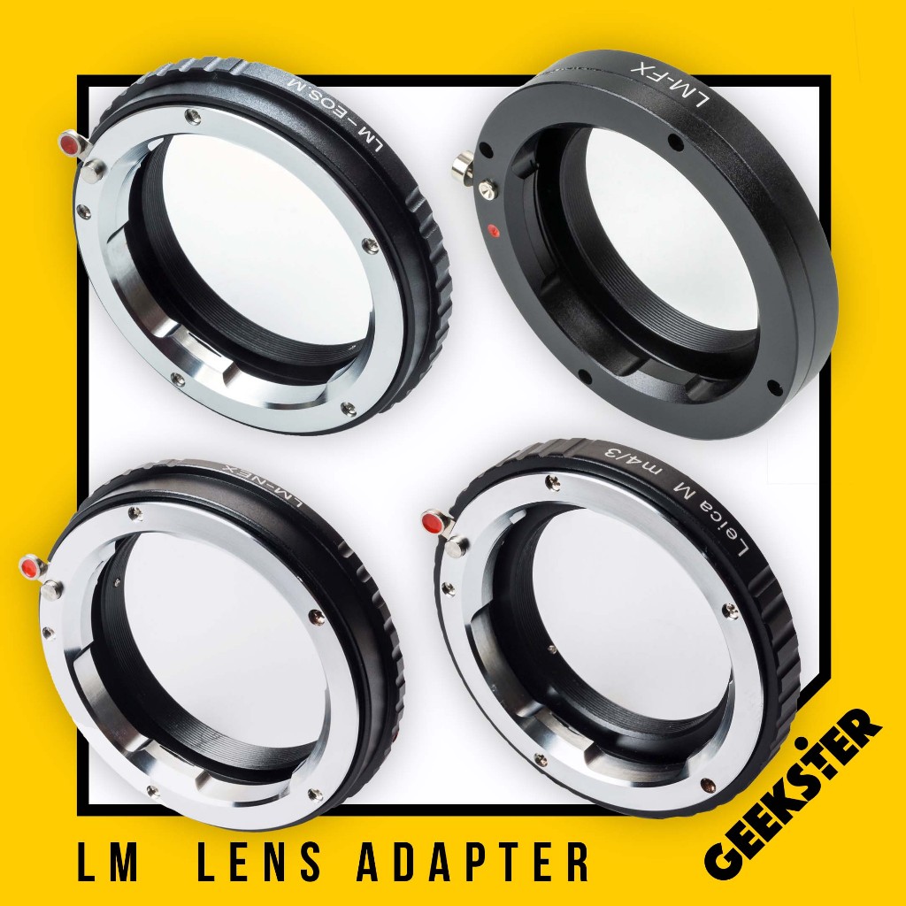 เมาท์แปลง Leica M Mount Lens Adapter LM ไลก้า ( LM-FX / LM-NEX / LM-m43 ...