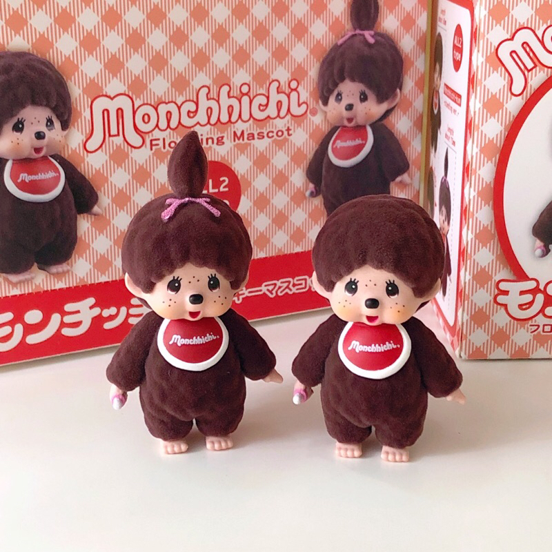 💞 Monchhichi Flocking Mascot Box Set | Shopee Thailand