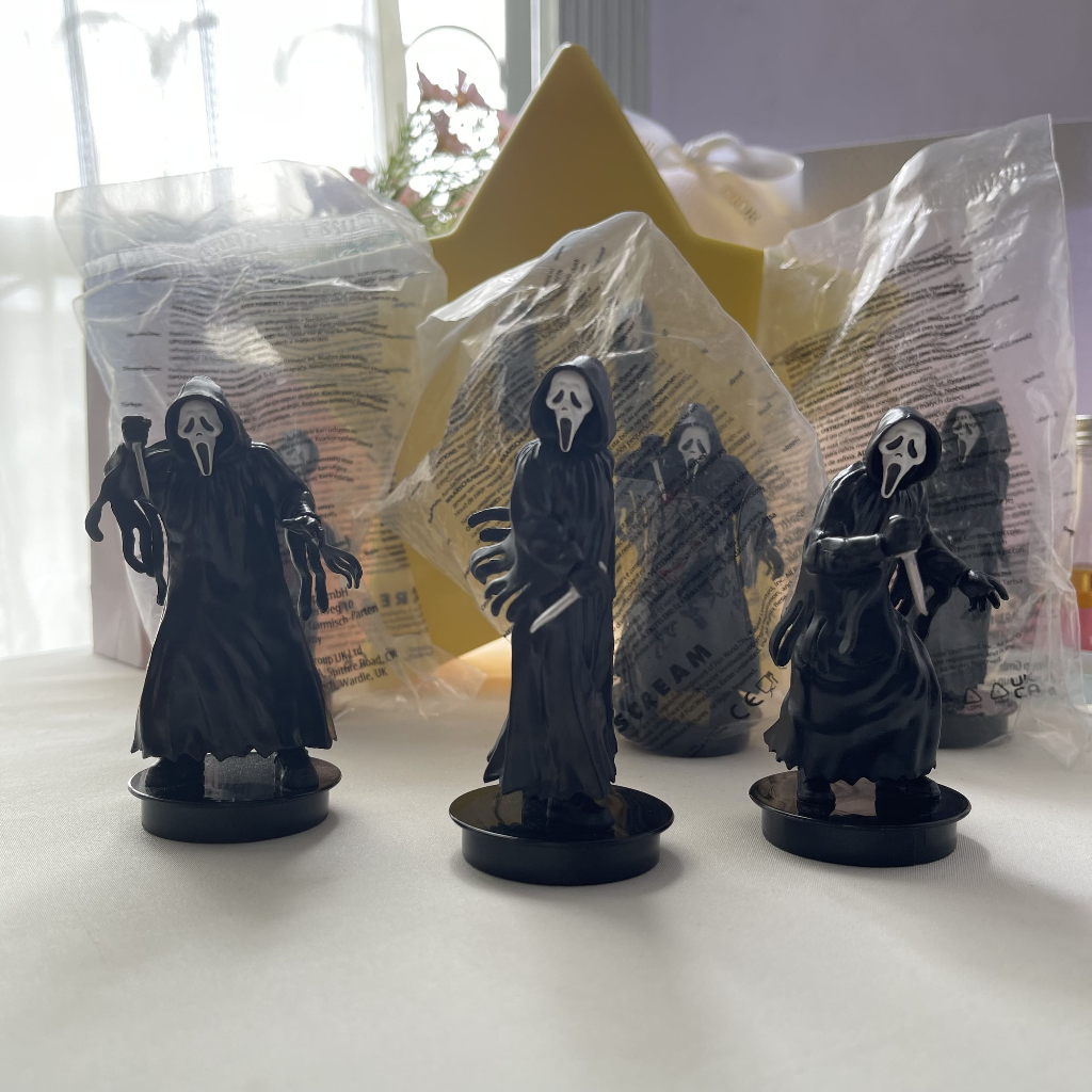 Scream topper ghostface ท็อปเปอร์แก้วน้ำหนัง Scream | Shopee Thailand