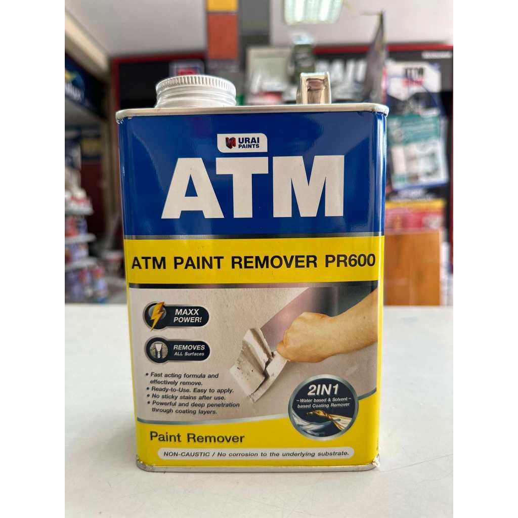 น้ำยาลอกสี เอทีเอ็ม (ATM Paint Remover No. PR600) ขนาด 1 กิโลกรัม ...