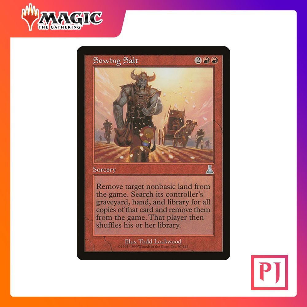 [MTG] Sowing Salt [UZD] [RED] [UNCOM] [NORMAL] [ENG] (การ์ดเมจิค / Magic the Gathering) | Shopee ...