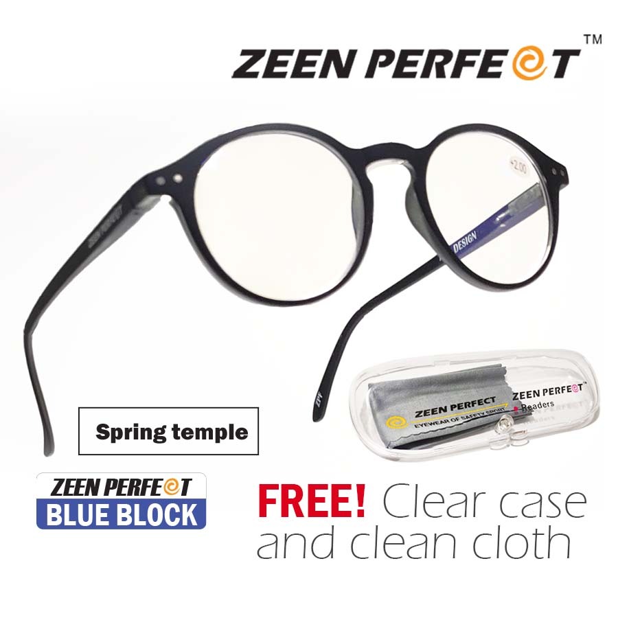 ZEEN PERFECT Screen Protection Glasses (Anti-Blue Light Lens) | Shopee ...
