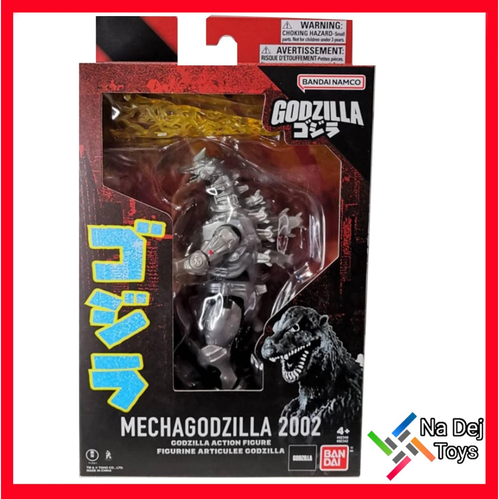 Mechagodzilla (2002) Bandai Action Figure 6" Figure เมกะก็อตซิลล่า ...