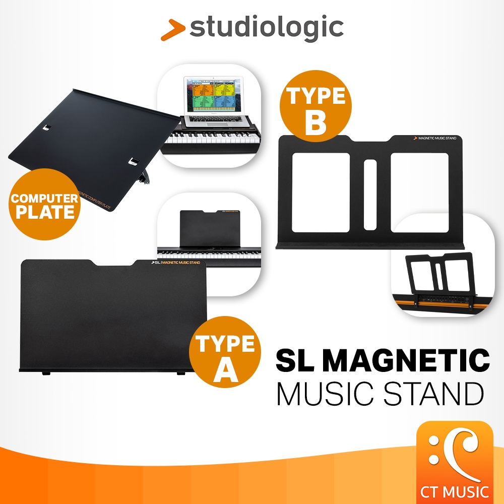 Studiologic SL Magnetic Music Stand Type A / Type B / Computer Plate ...