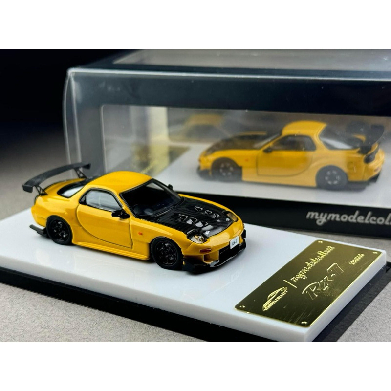 Mazda Rx7 Re Super G Yellow Scale 1:64 ยี่ห้อ MC | Shopee Thailand