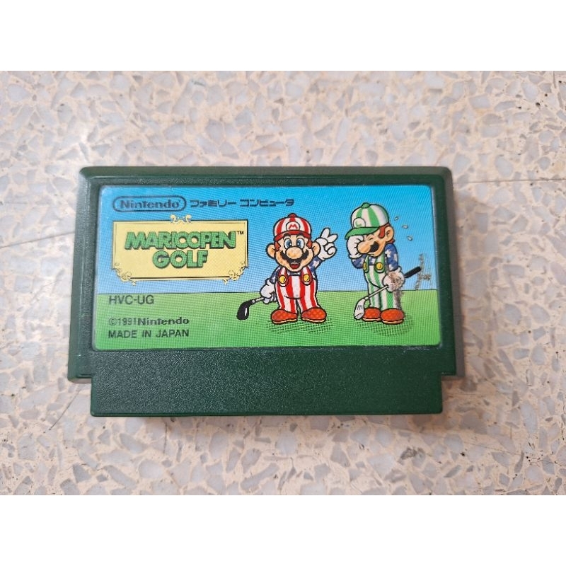 ตลับเกมส์ Famicom แท้ เกมส์ Mario golf มือ 2 | Shopee Thailand