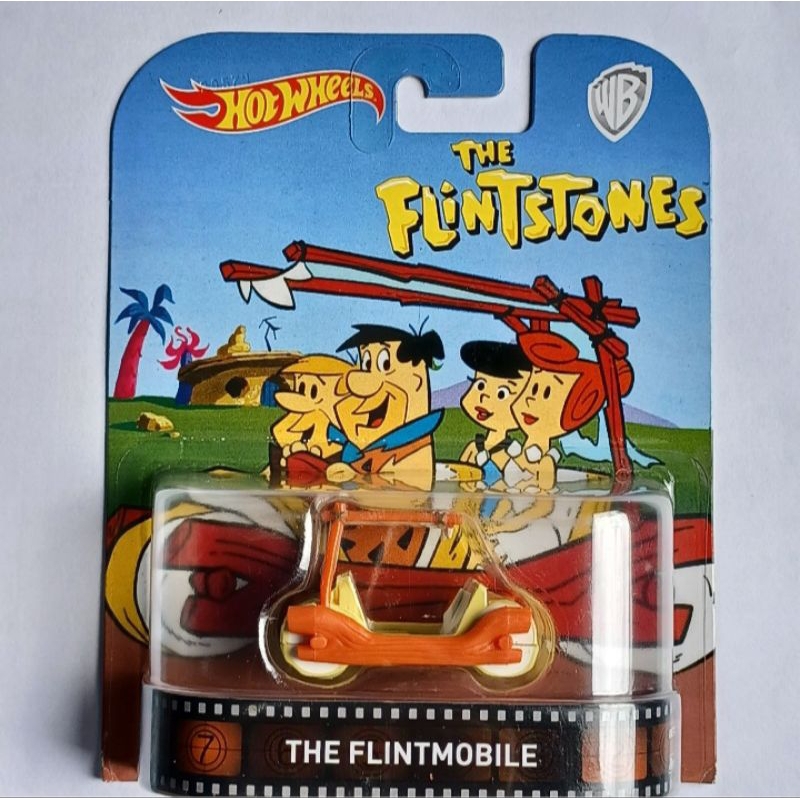 Hot wheels โมเดลรถ รุ่น The Flintmobile แพ็คพิเศษ สเกล1/64 แพ็คไม่ค่อย ...