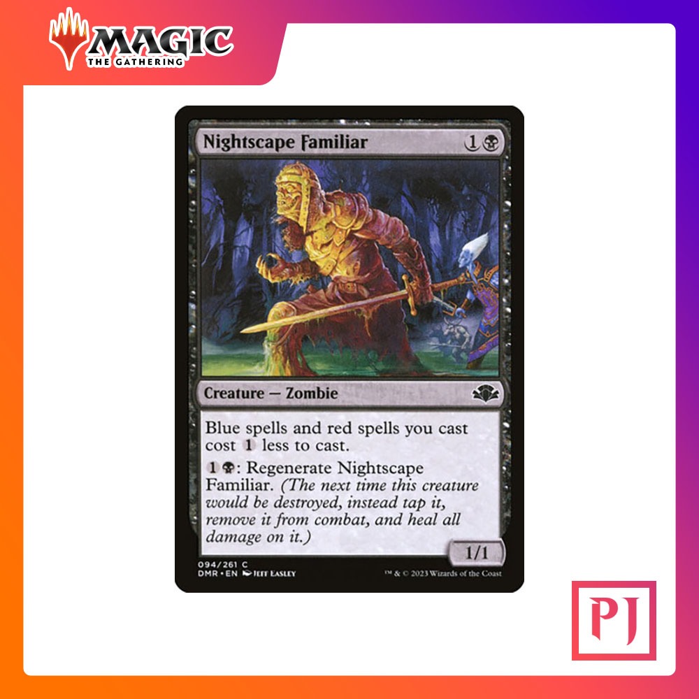 [MTG] Nightscape Familiar [DMR] [BLACK] [COMMON] [NORMAL] [ENG] (การ์ด ...