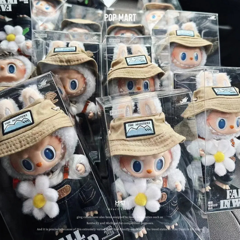 [ของแท้ 100%] Labubu Spring Wild Home Series ตุ๊กตาไวนิลจี้ตุ๊กตา ...