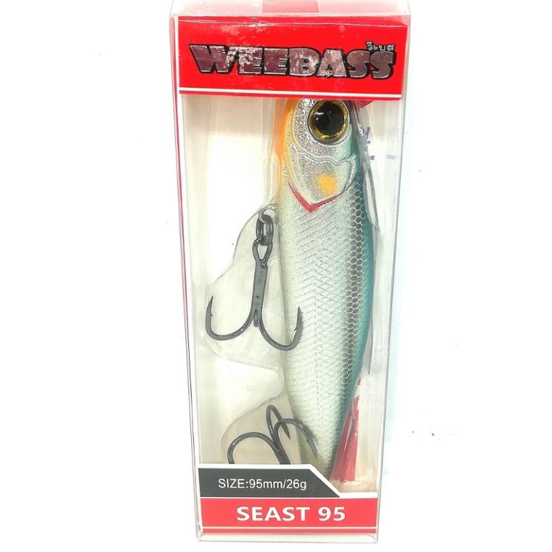 เหยื่อตกปลา อุปกรณ์ตกปลา.WEEBASS.SEAST.95 จมโคลง | Shopee Thailand
