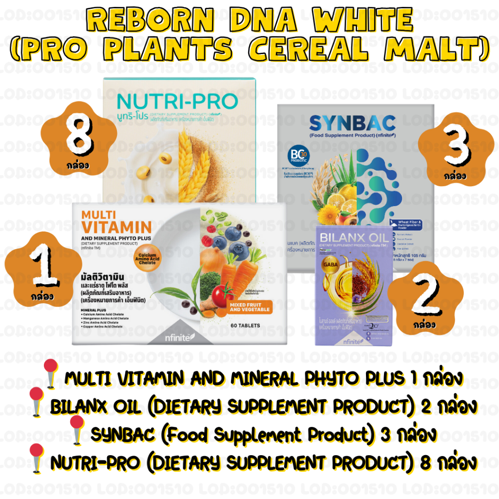 Legacy เลกาซี่ Reborn III Plus Synbac White (Reborn Plus) | Shopee Thailand