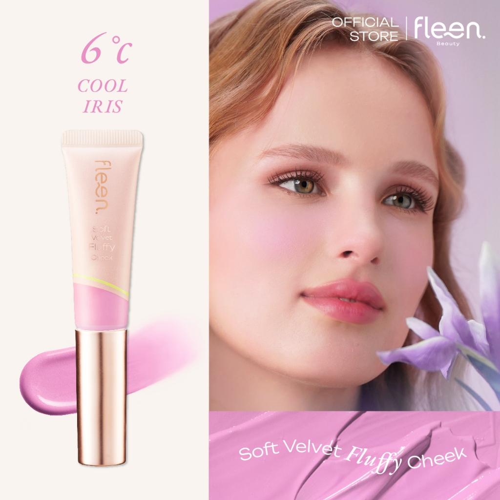 Fleen Beauty Soft Velvet Fluffy Cheek ฟลีนบิวตี้ บลัชออน เนื้อละมุน ...