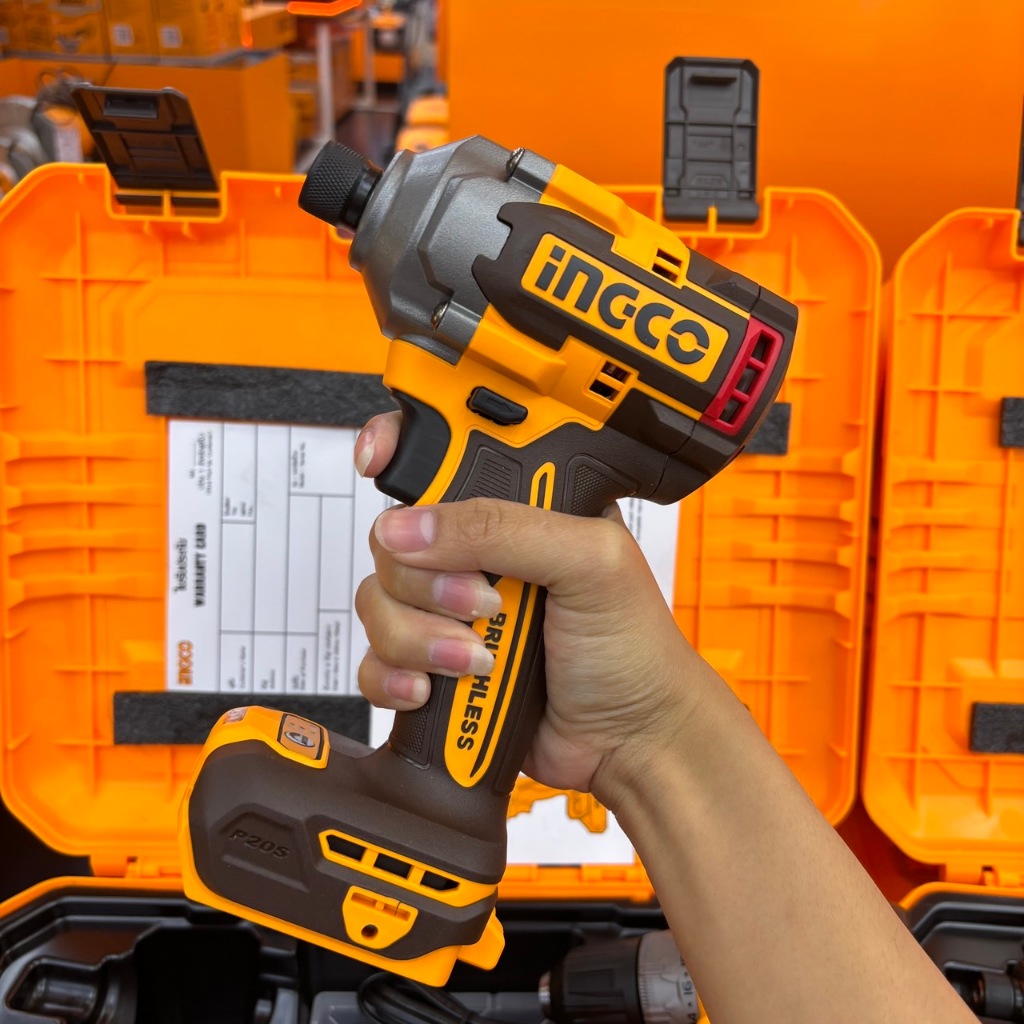 INGCO CKLI20272 / EMTOP ECKL20272 สว่านไร้สาย + ไขควงไร้สาย 20V Set ของ ...