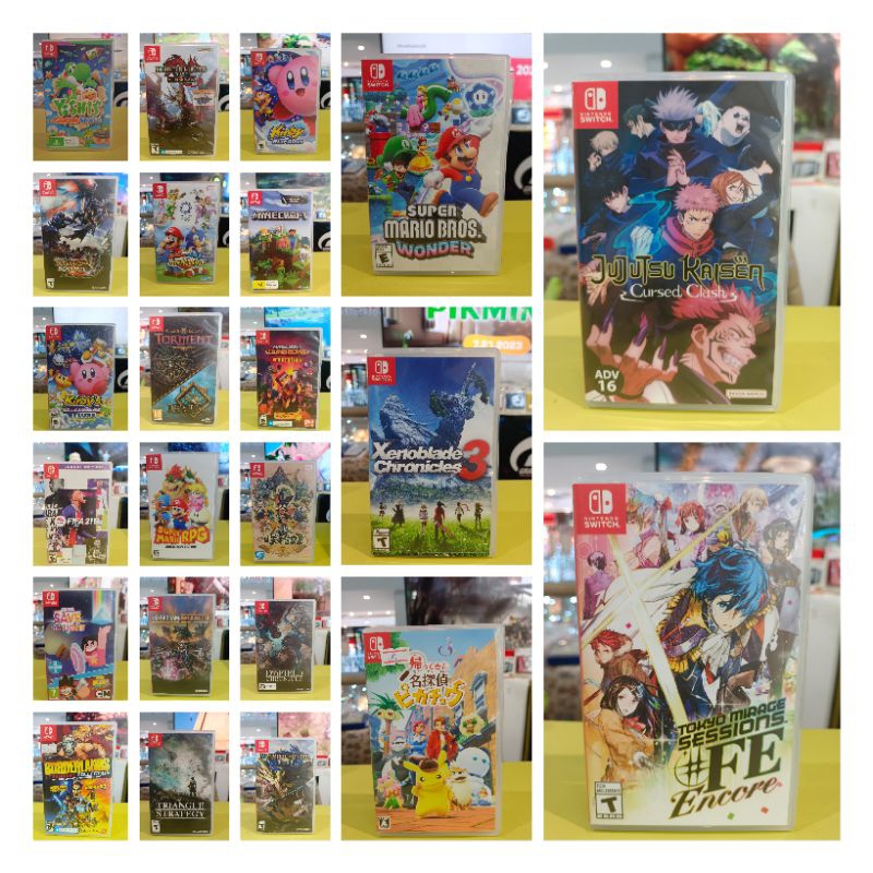 แผ่นมือสอง nintendo switch ชุดที่1 | Shopee Thailand