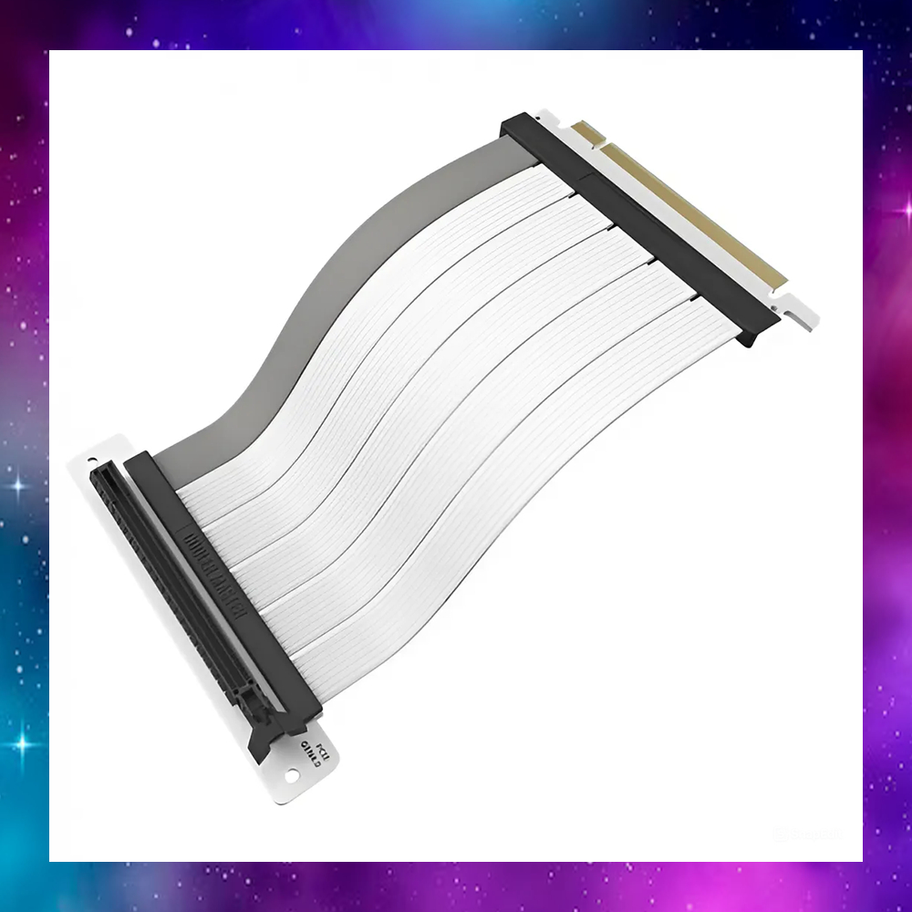 EXTENDER RISER CABLE (สายพีซีไอ) COOLER MASTER RISER CABLE PCI-E 4.0 ...