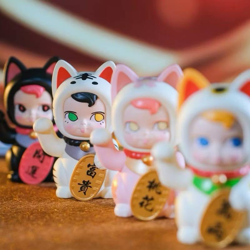 โมเดล SamSam fortune cat blind box | Shopee Thailand