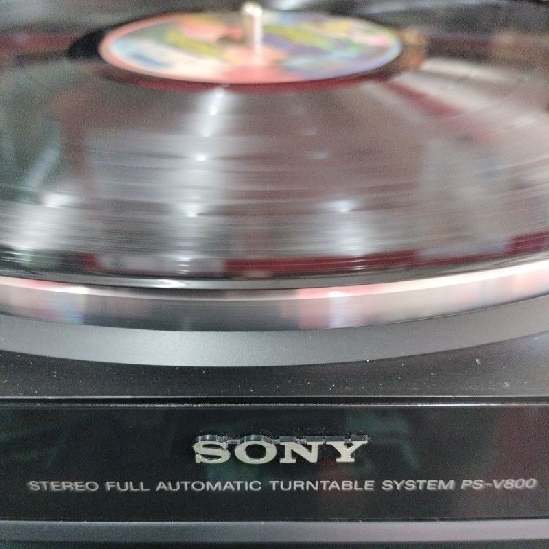 เครื่องเล่นแผ่นเสียง sony ps-v800 มือสอง | Shopee Thailand