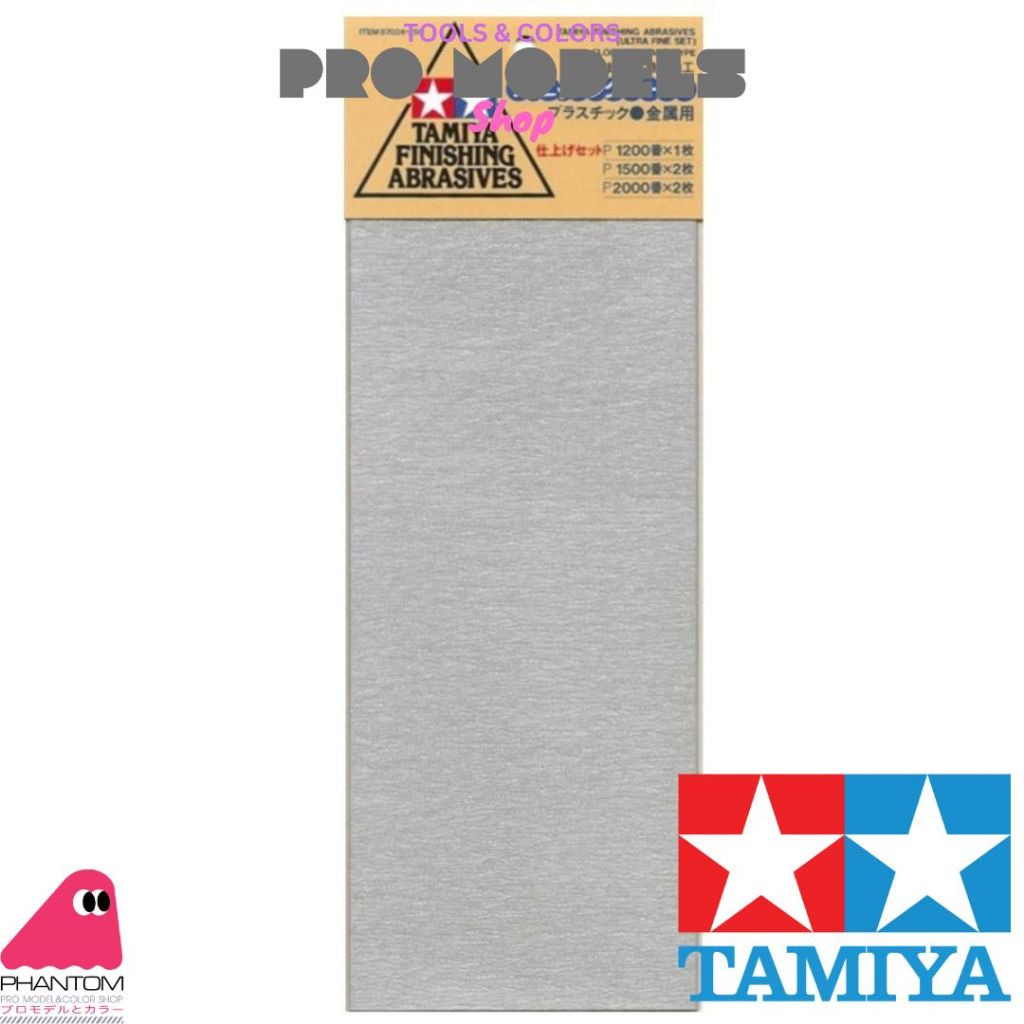 TAMIYA 87024 Finishing Abrasives Fine Set ชุดกระดาษทรายละเอียดมาก 5 ...