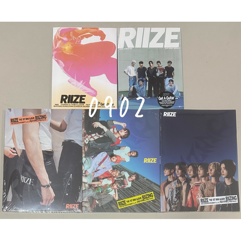 [พร้อมส่ง] RIIZE - RIIZING Photobook ver / Get A Guitar (Rise/Realize ver) อัลบั้มไม่แกะ ...