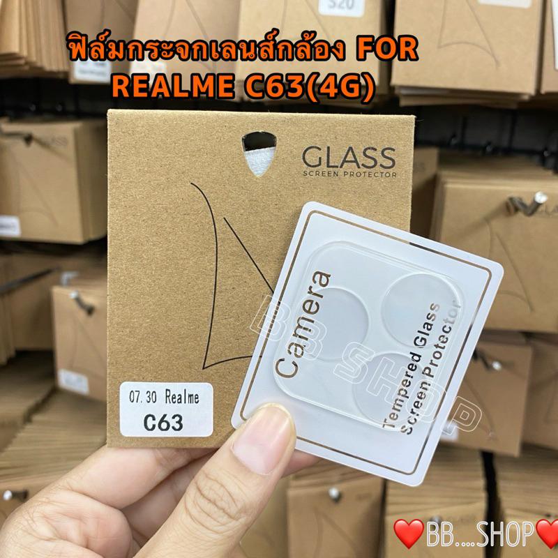 ฟิล์มกระจกเลนส์กล้องLENS(3D) รุ่น Realme C63(4G)/C61(4G) !!ตรงรุ่น ...
