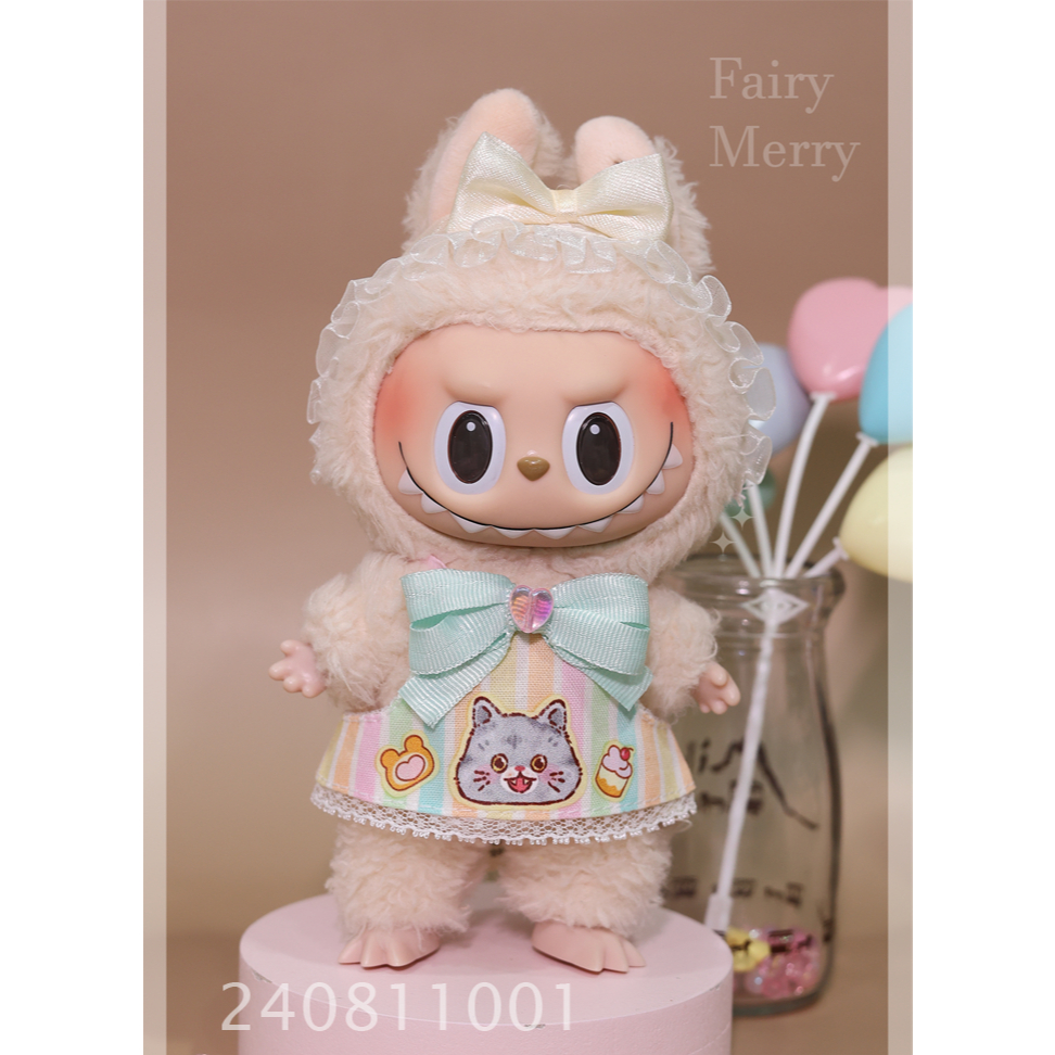 ชุด labubu pastel party (orange pastel) ชุดลาบูบู้ | Shopee Thailand
