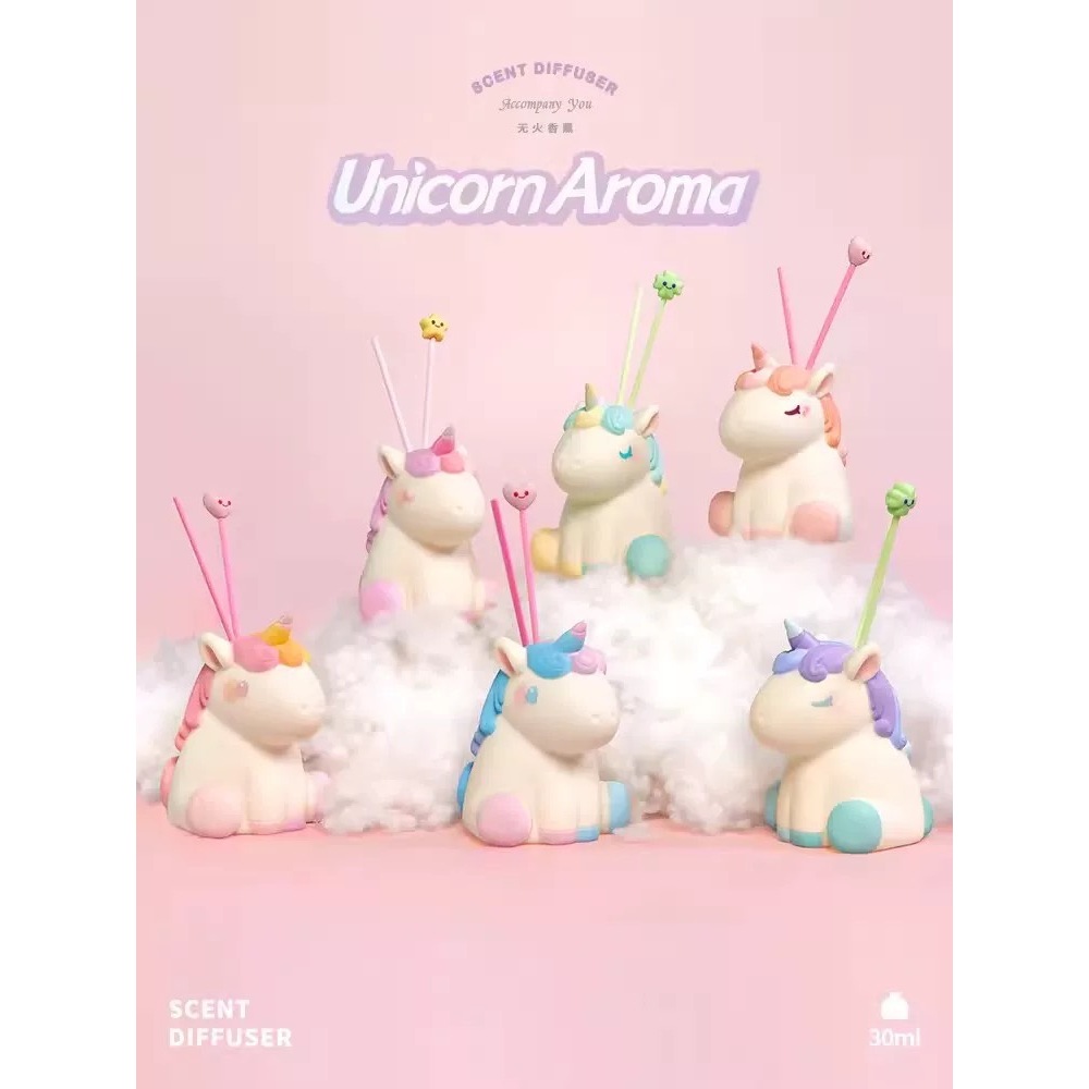 [แบบสุ่ม] Choco Teddy- Unicorn Aroma โมเดลน้ำหอม | Shopee Thailand