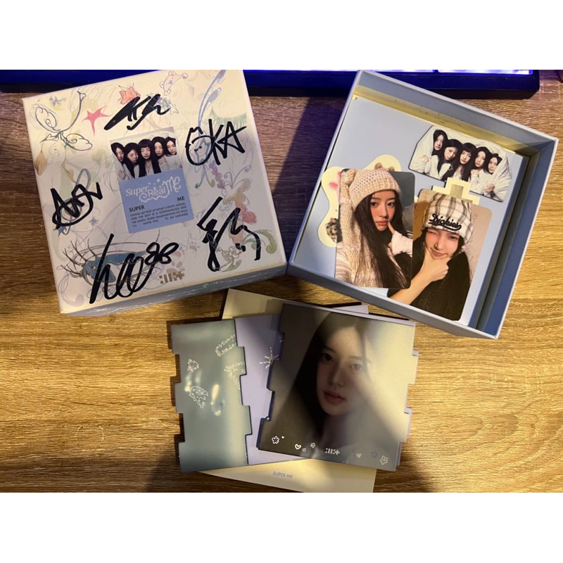 ILLIT - signed cd “super real me” | Shopee Thailand