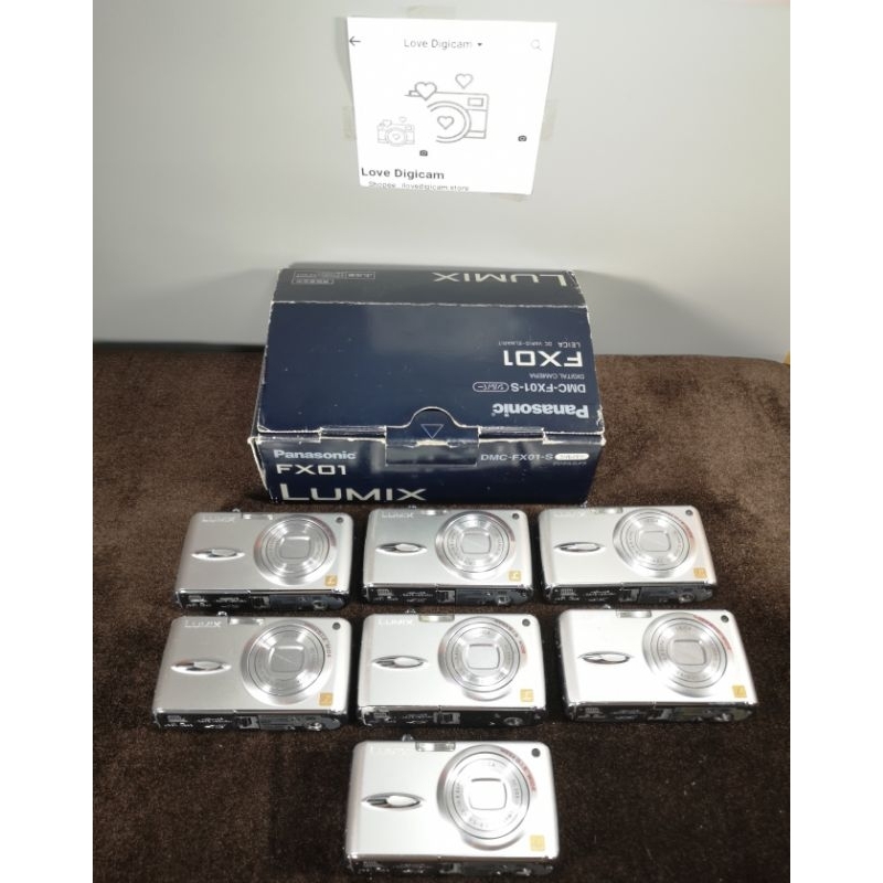 Panasonic lumix fx01 รุ่นคุณเก้า สุภัสสรา สินค้าพร้อมส่ง (ใช้โค้ดลดสูงสุด2,000บาท) coming soon ...