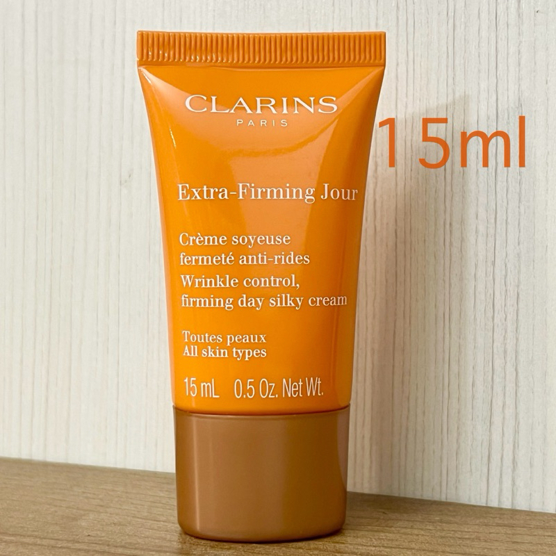 CLARINS Extra-Firming Jour Wrinkle Control Firming DAY silky Cream 15ml ...