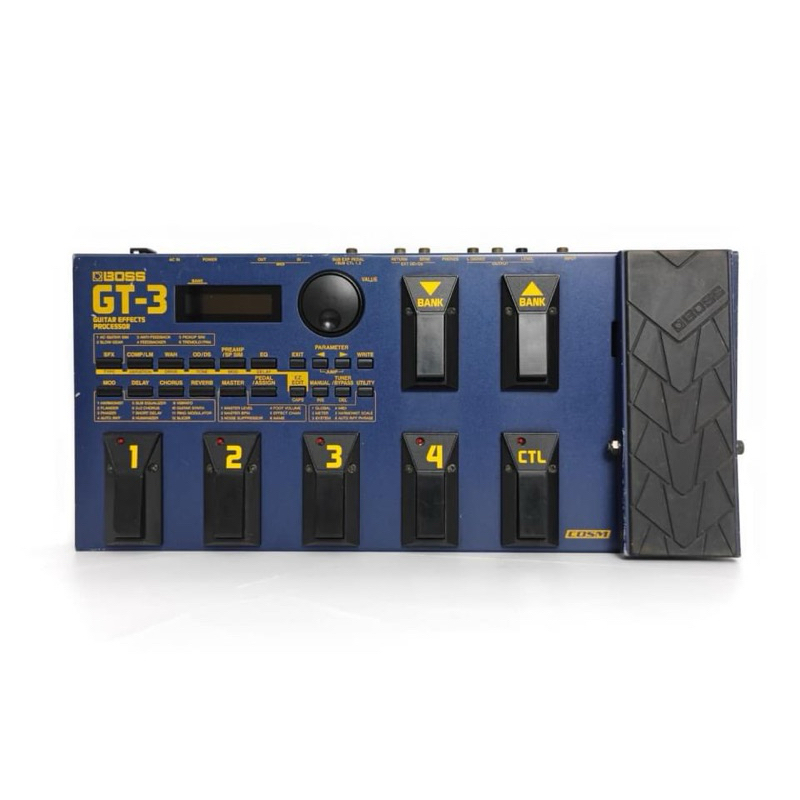 BOSS GT-3 Guitar Effect Processor เอฟเฟคกีต้าร์ (มือสอง) | Shopee Thailand