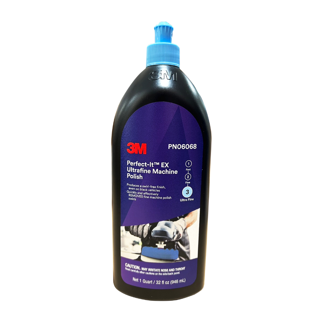 Ksolutionfit : 3M น้ำยาขัดเงา สำหรับรถสีเข้ม 6068 Perfect-It Ultrafine Machine Polish PN6068 ...