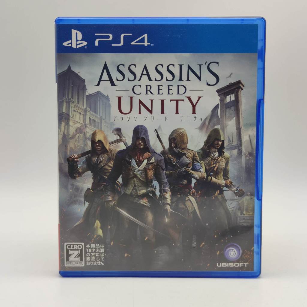 Assassin'S Creed UNITY [PS4] มือสอง ตัวแผ่นเกมสภาพดี ของแท้ PlayStation ...