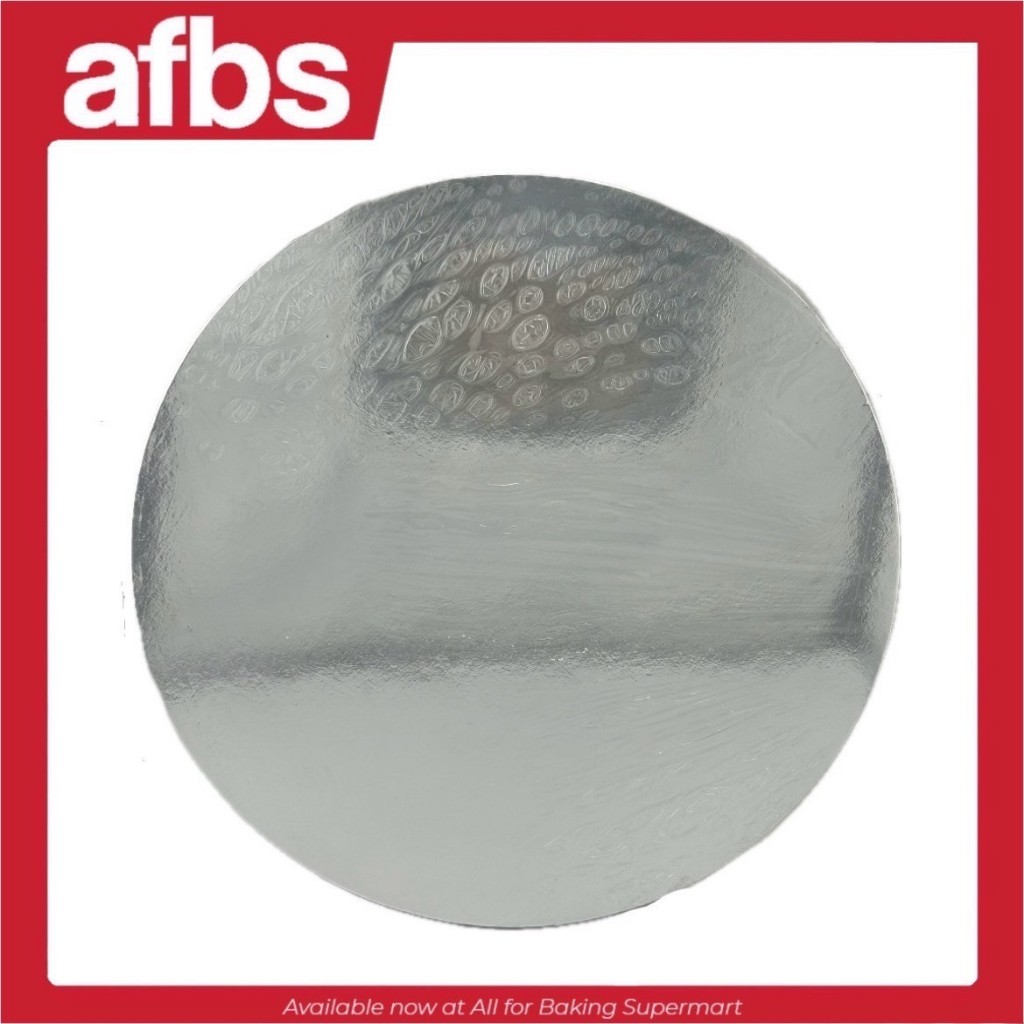 SUPERMART TP019 ฐานรองเค้ก กลม 1 ปอนด์ สีเงิน (1*10) #2407217 | Shopee Thailand