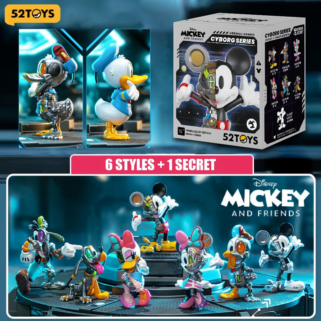 [พร้อมส่งในไทย] 52TOYS Disney - Mickey and Friends Cyborg Series ลุ้น ...