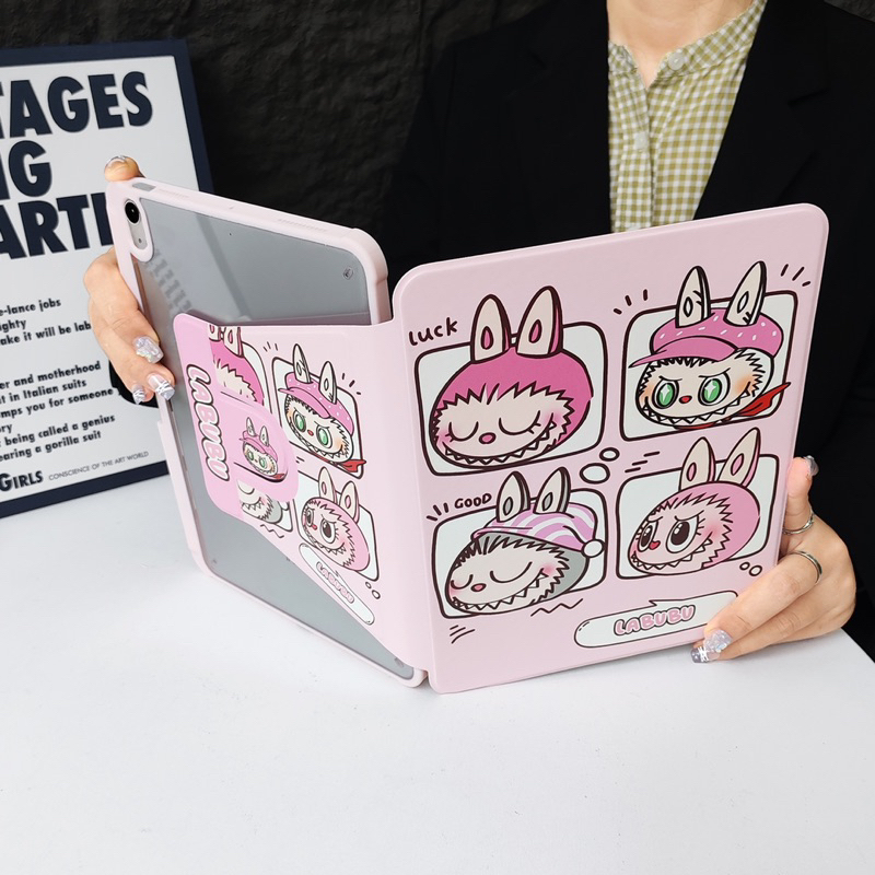 ลาบูบู้ labubu สำหรับ case ipad เคสแท็บเล็ตหมุนได้ 360 องศาสำหรับ ipad ...