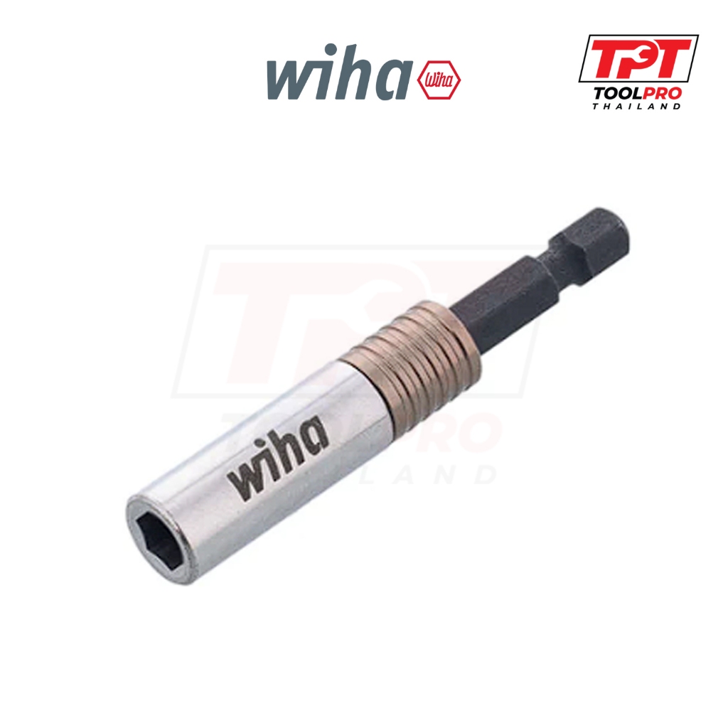 Wiha ข้อต่อดอก SlimFix Locking Bit Holder 1/4" / 6.35mm C6.3/E6.3 ...