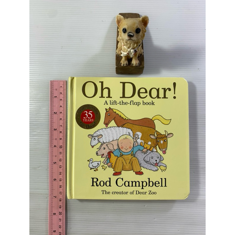 Oh Dear , Farm 123 By Rod Campbell (A lift the Flap book บางเล่มขอบถลอก ...