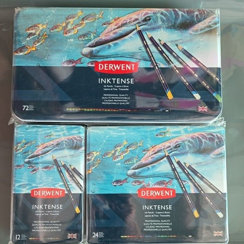 Derwent inktense สีไม้ 12/24/36/72 เกรดอาร์ตติส | Shopee Thailand