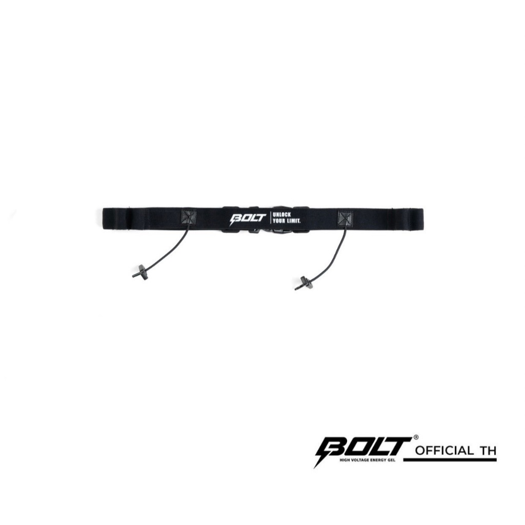 BOLT BIB BELT สายคาดเอวติดบิบพร้อมช่องใส่เจลให้พลังงาน ติดเบอร์วิ่ง ...