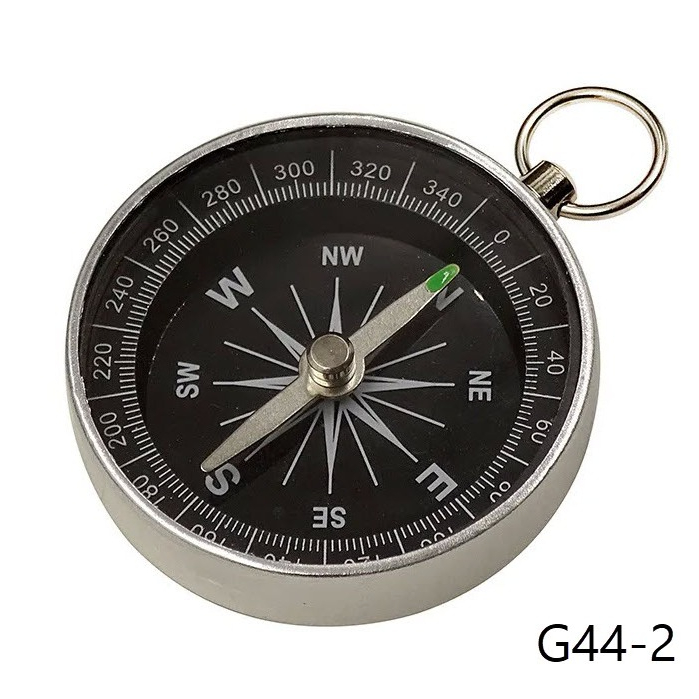 ขายโละ สินค้ามีตำหนิ เข็มทิศมินิ G44-2 Aluminum Mini Keychain Compass ...