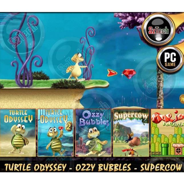 Turtle Odyssey🔥Supercow 🔥Ozzy Bubbles🔥Super Mario Forever [PC GAME] 🔥 [ DIGITAL DOWNLOAD] 🔥5in1 ...