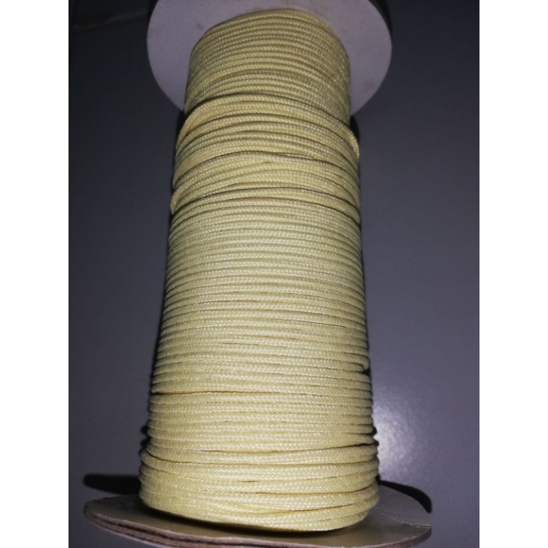 Kevlar rope เชือกถักเฟล่าร์ สายเคฟล่า ผูกเบ็ดจิ๊ก สายถัก 18 ยาว 2 เมตร ...