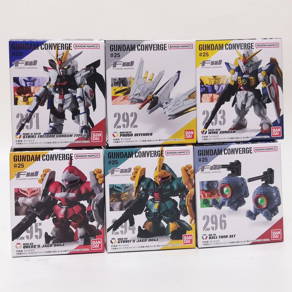 Bandai FW Gundam Converge #25 กันดั้ม คอนเวิร์จ ชุดที่ #25 | Shopee Thailand